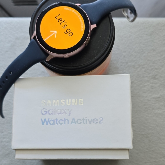 Samsung | Wearables | Samsung Blue Smartwatch Active2 | Poshmark